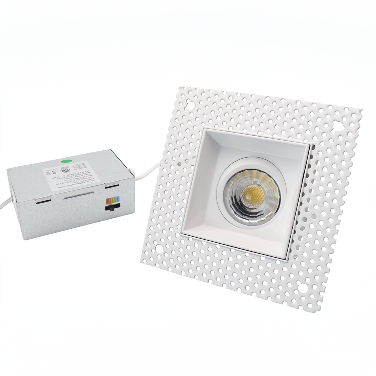 3.0-Inch Square Recessed Trimless Eyeball – Vera Series – Diamond Brite ...