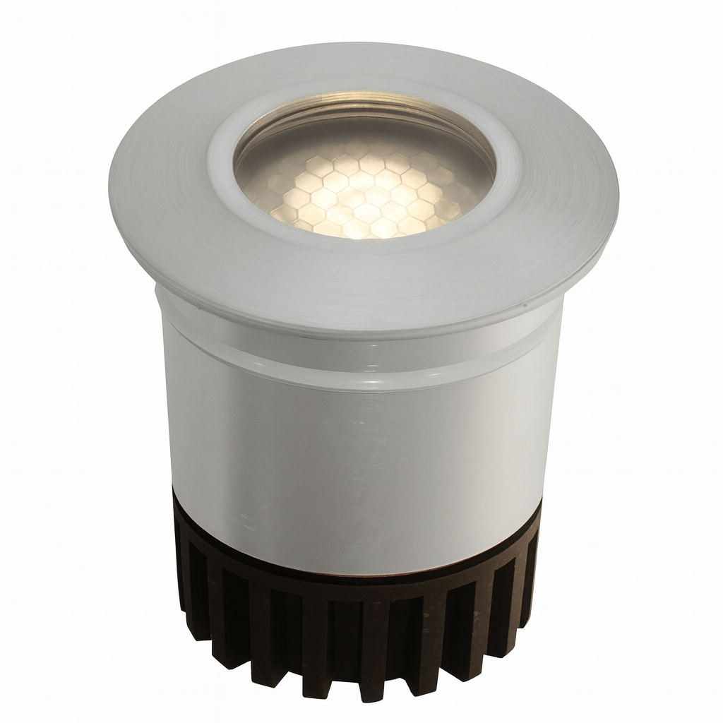 3W Port LED Round Wall/Floor Recessed Light – Diamond Brite LEDs